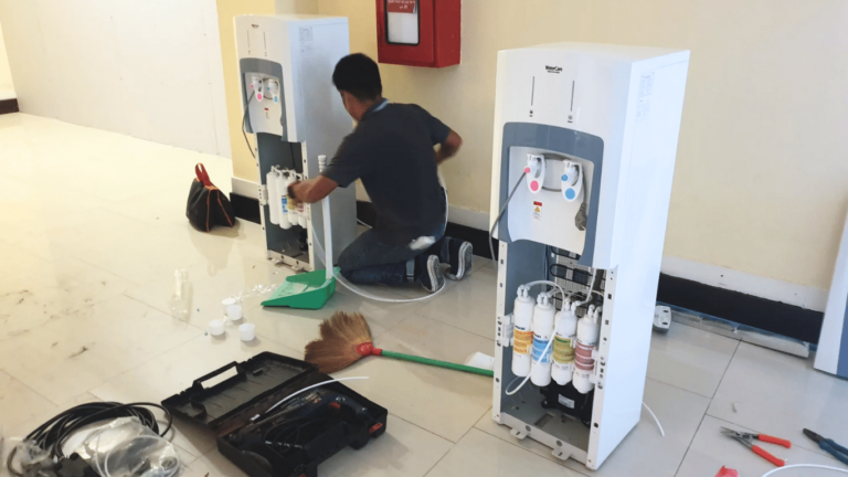 How to install a safety water dispenser – ตู้กดน้ำ – แสงปัญญาพาณิชย์